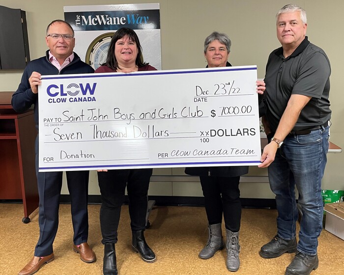 Clow Canada helps raise money for Saint John Boys and Girls Club — MPI